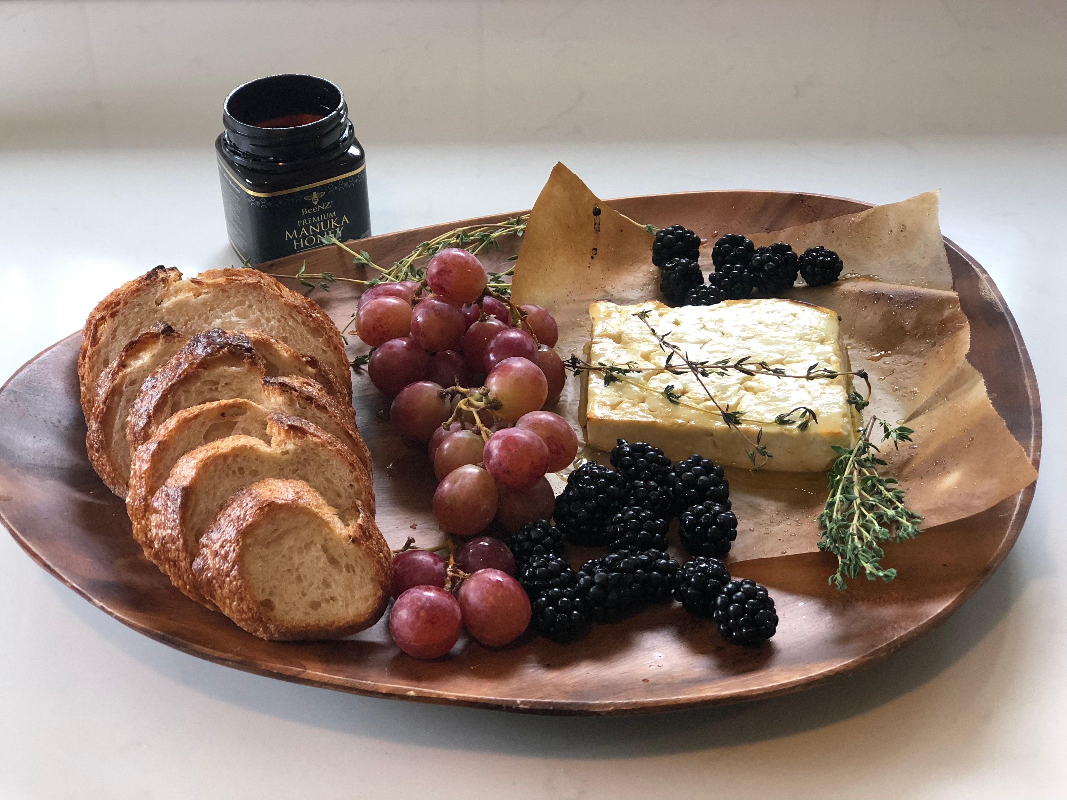 Honey-Roasted Feta with Mānuka UMF5+ Honey | Easy Elegant Appetizer – BeeNZ USA Limited